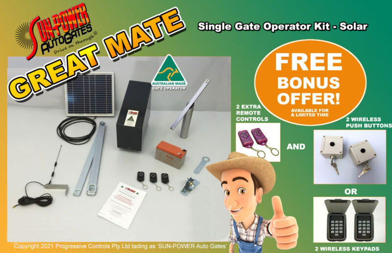 Sungate Australia – Sun-Power Autogates